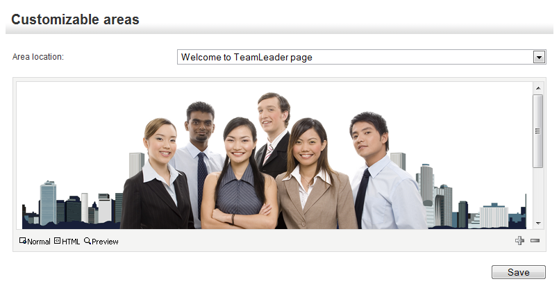 Customizing the TeamLeader Program